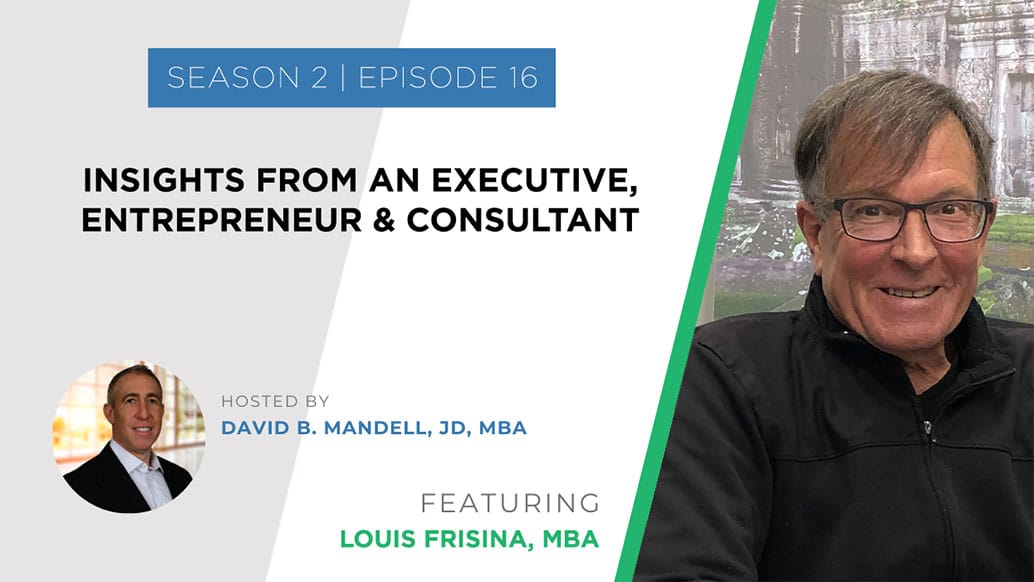 Louis Frisina: Executive, Entrepreneur & Consultant Insights